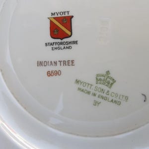 Indian Tree by Myott Staffordshire England, Vintage 29 Piece Set ...