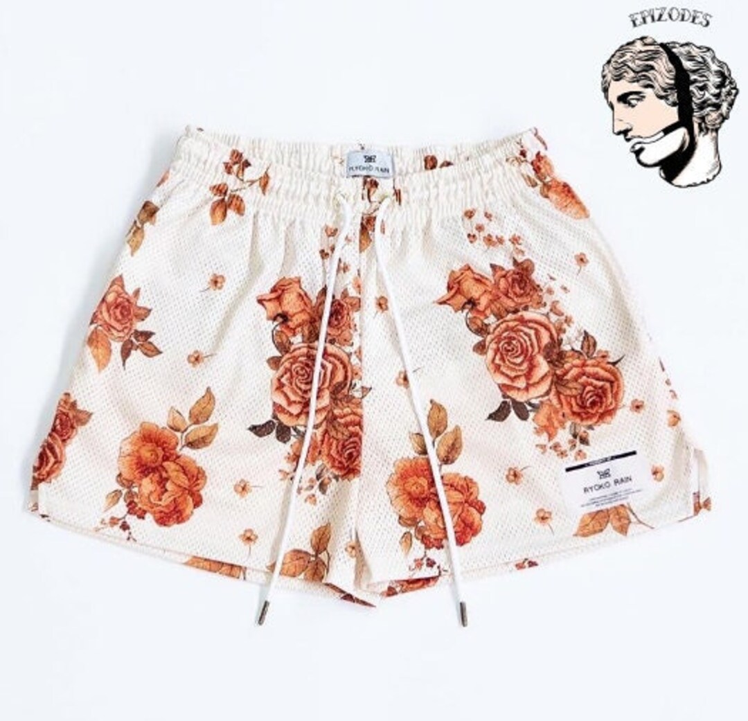 Epizodes Ryoko Rain Shorts 2022 Mens Shorts Workout Etsy