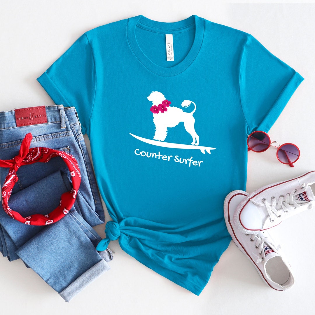 Portuguese Water Dog Counter Surfer T Shirt / Portuguese Water Dog T ...