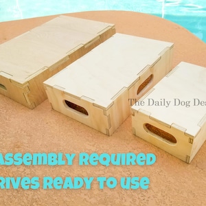 Dog Training Box Solid Wood With Handles/ Obedience Box / Shaping Box ...