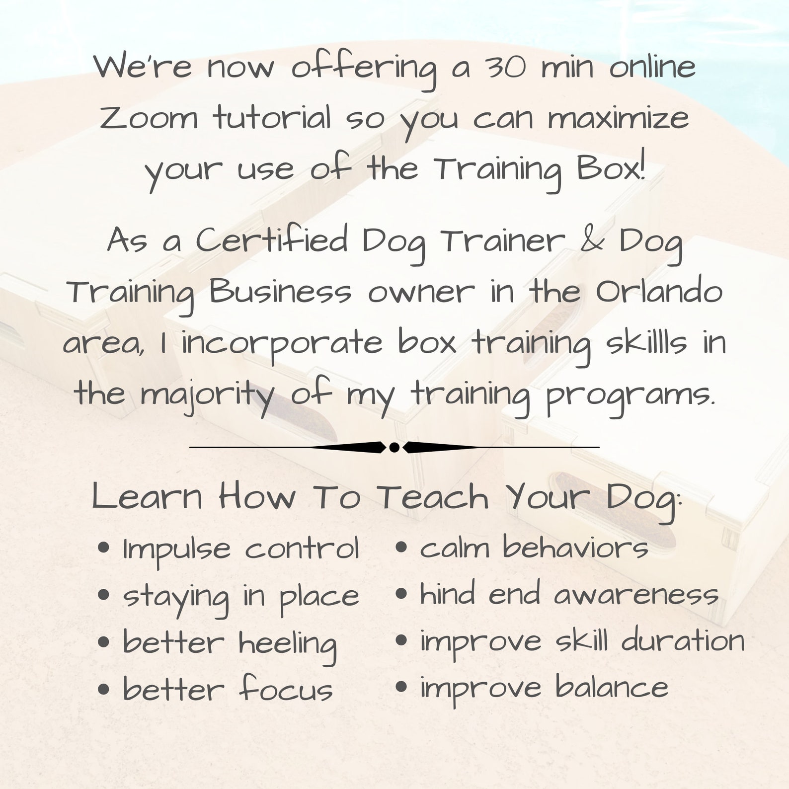 Dog Training Box Solid Wood With Handles/ Obedience Box / - Etsy