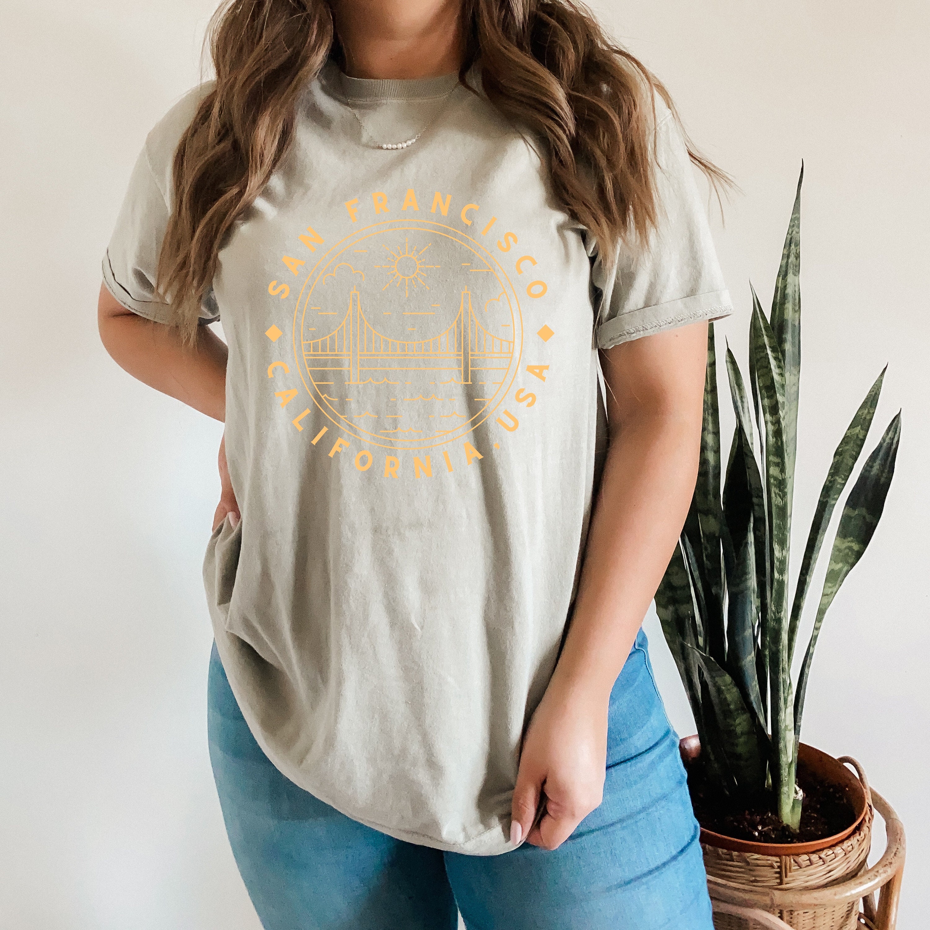 San Francisco Shirt, San Francisco State Sweatshirt, Golden Gate Bridge ...