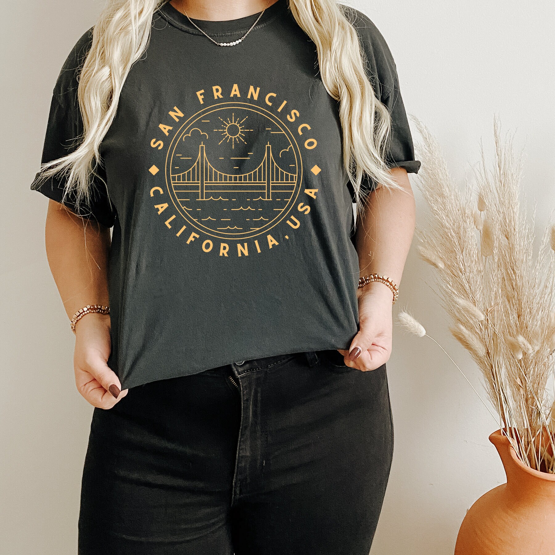 San Francisco Shirt, San Francisco State Sweatshirt, Golden Gate Bridge ...