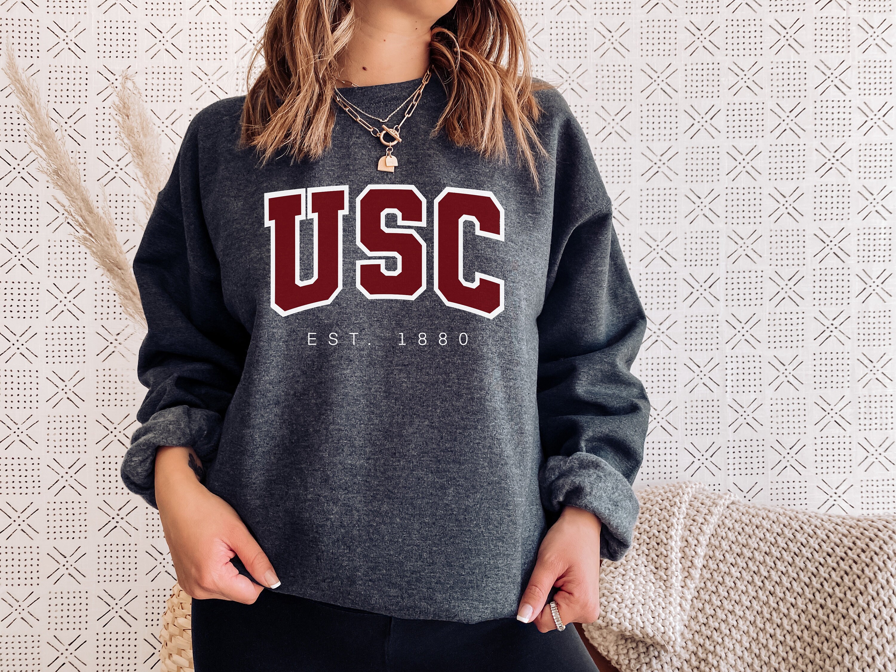 USC Sweatshirt, USC Shirt for Women, University of Southern California ...