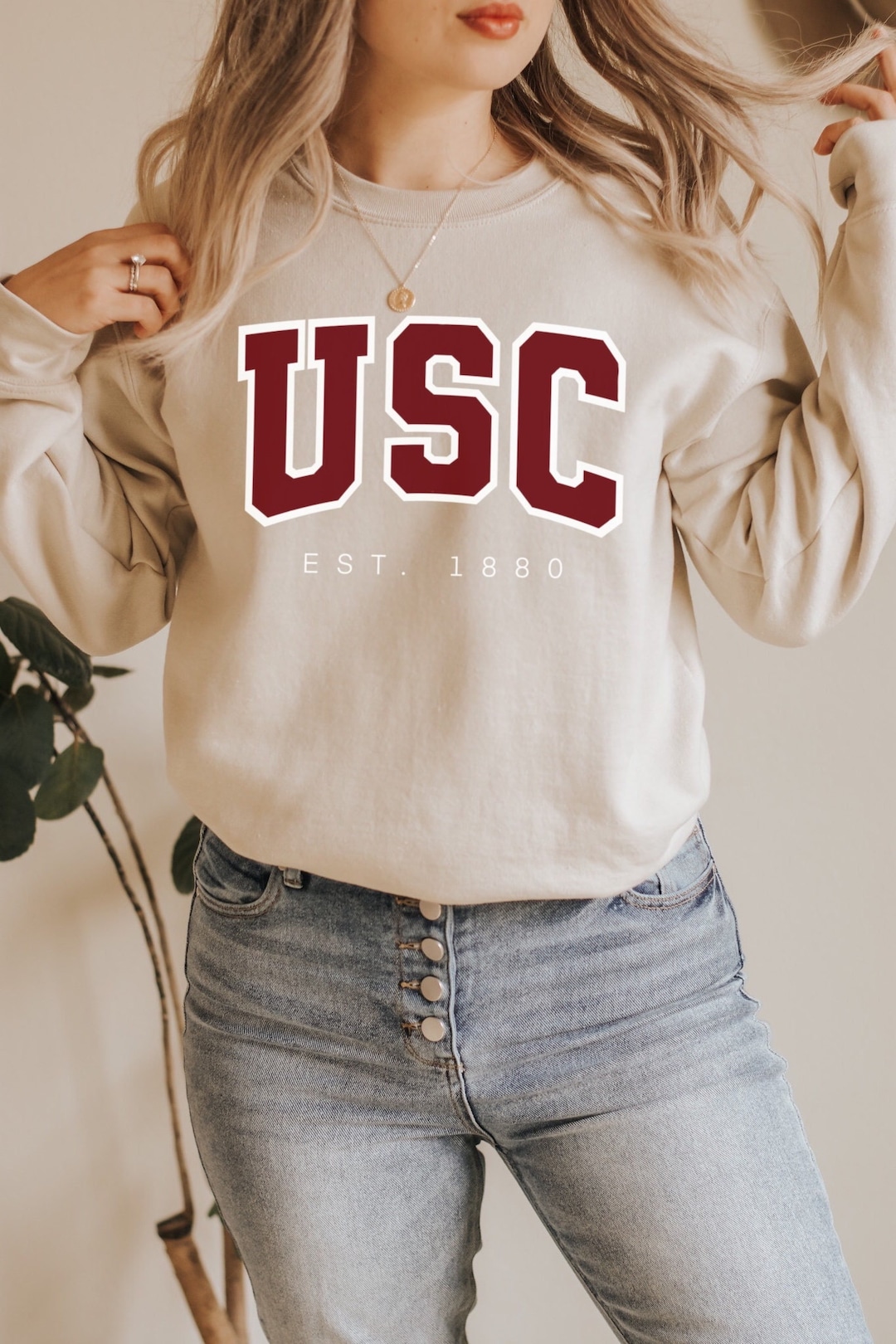 USC Sweatshirt, USC Shirt for Women, University of Southern California ...