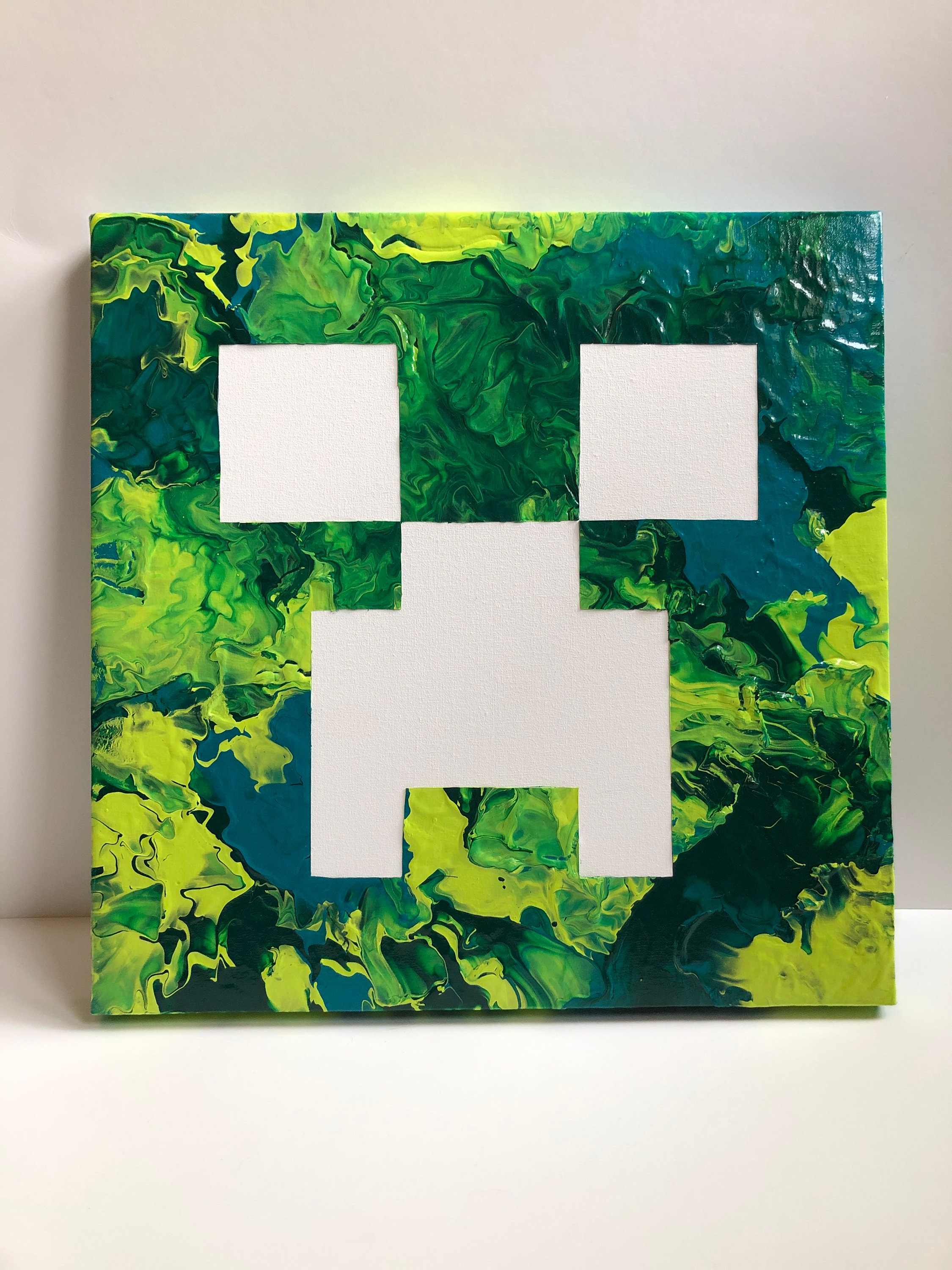 Minecraft Creeper Painting