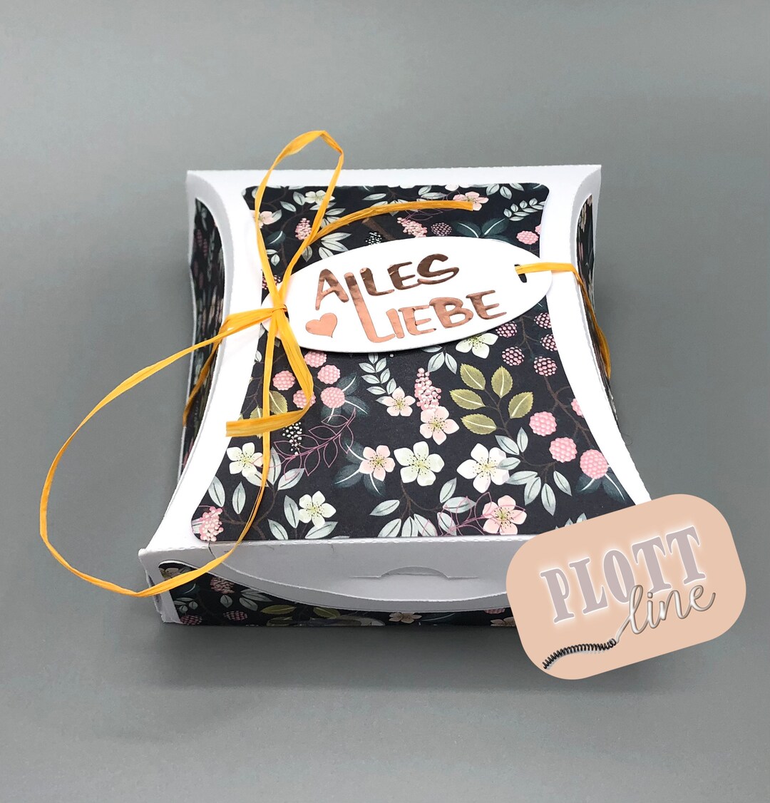 Plottdatei SVG Geschenkbox Lovely Moments Plotterdatei - Etsy Israel