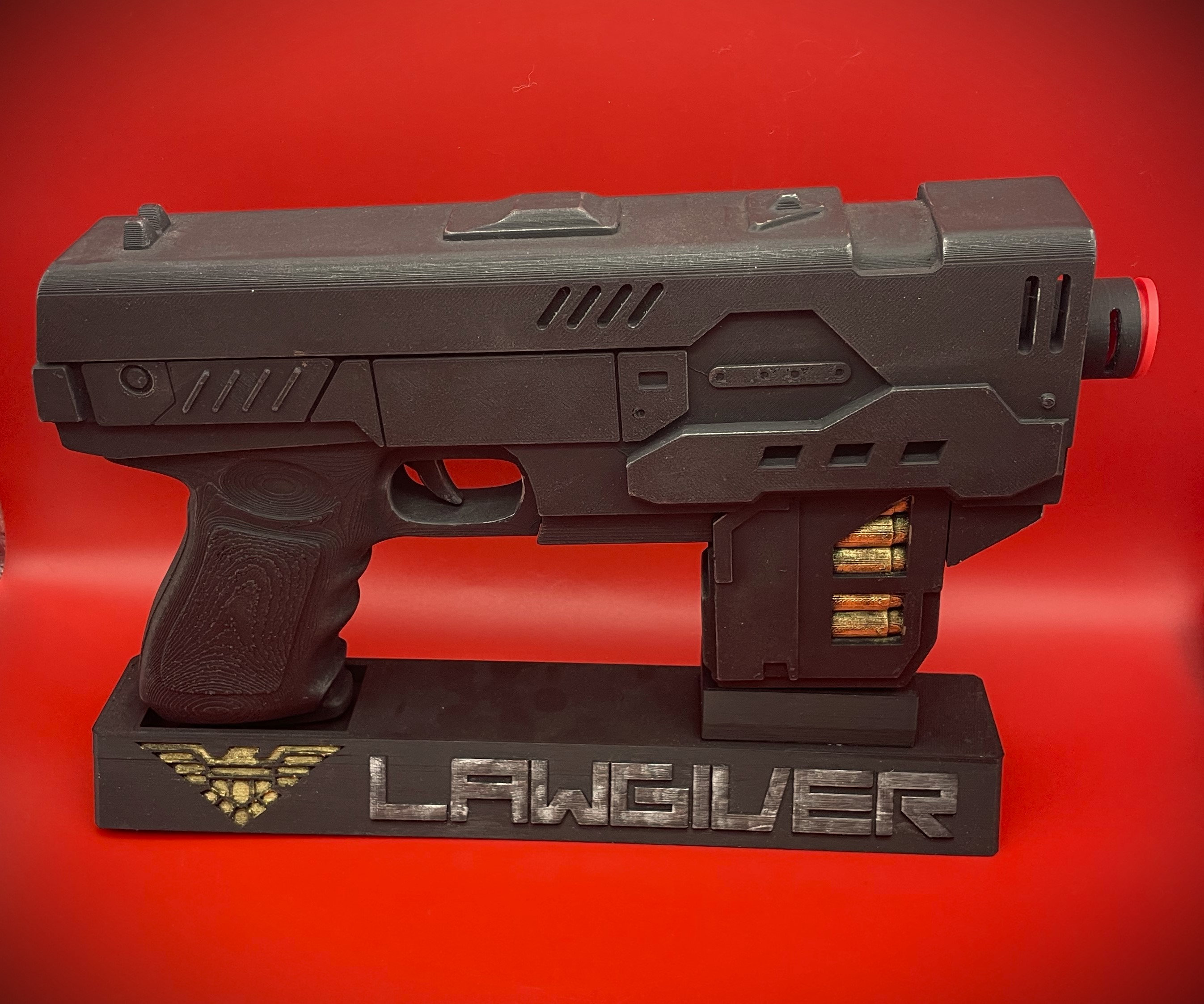 Dredd (2012) Lawgiver Mkii Pistol Prop Replica Fan Art Cosplay Kit ...