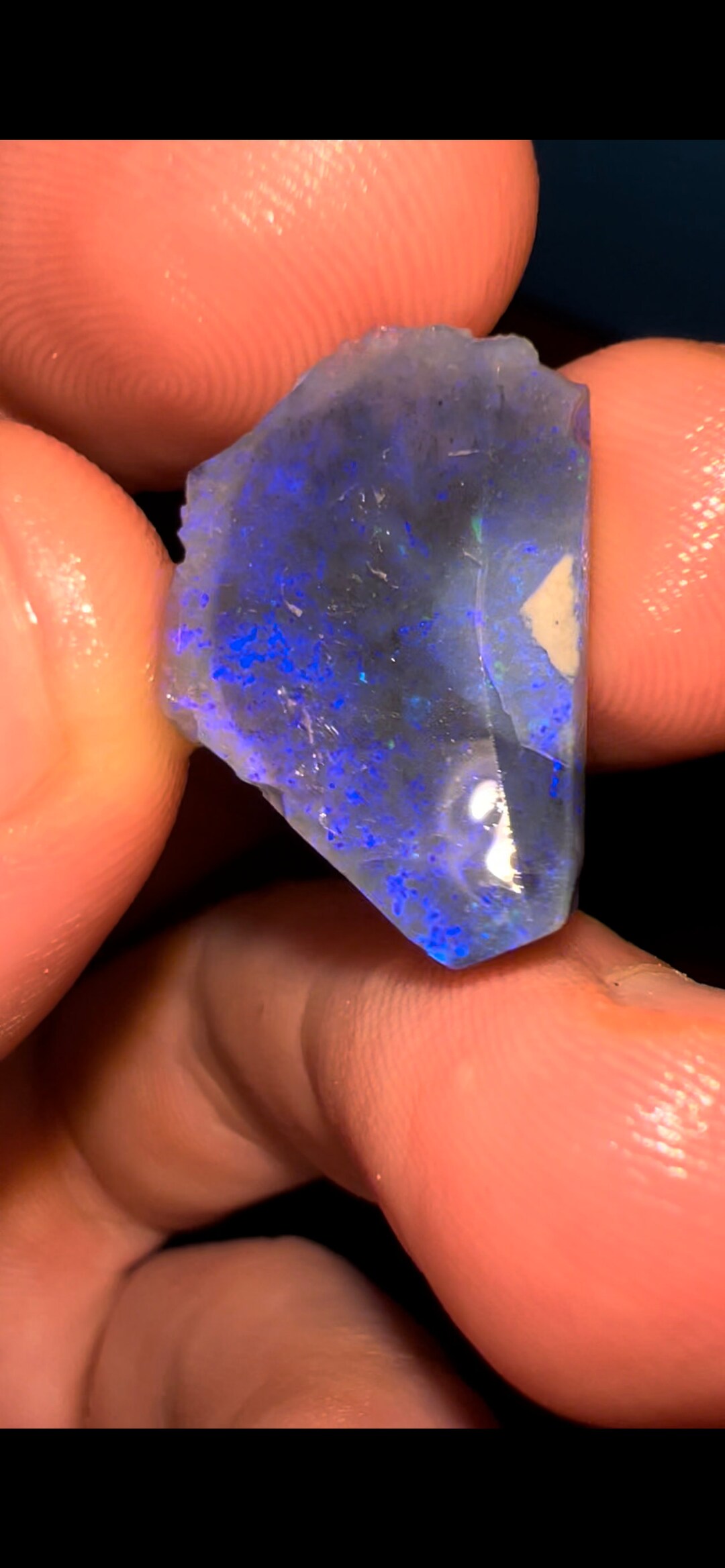 Australian Lightning Ridge Black Crystal Opal Rough - Etsy
