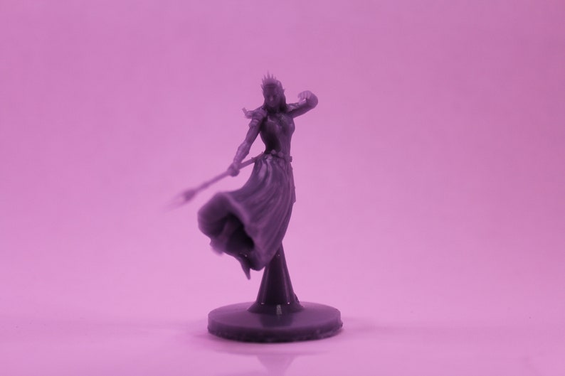 Floating Elf Sorcerer Miniature | Dnd Miniature - Etsy