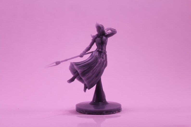 Floating Elf Sorcerer Miniature Dnd Miniature - Etsy