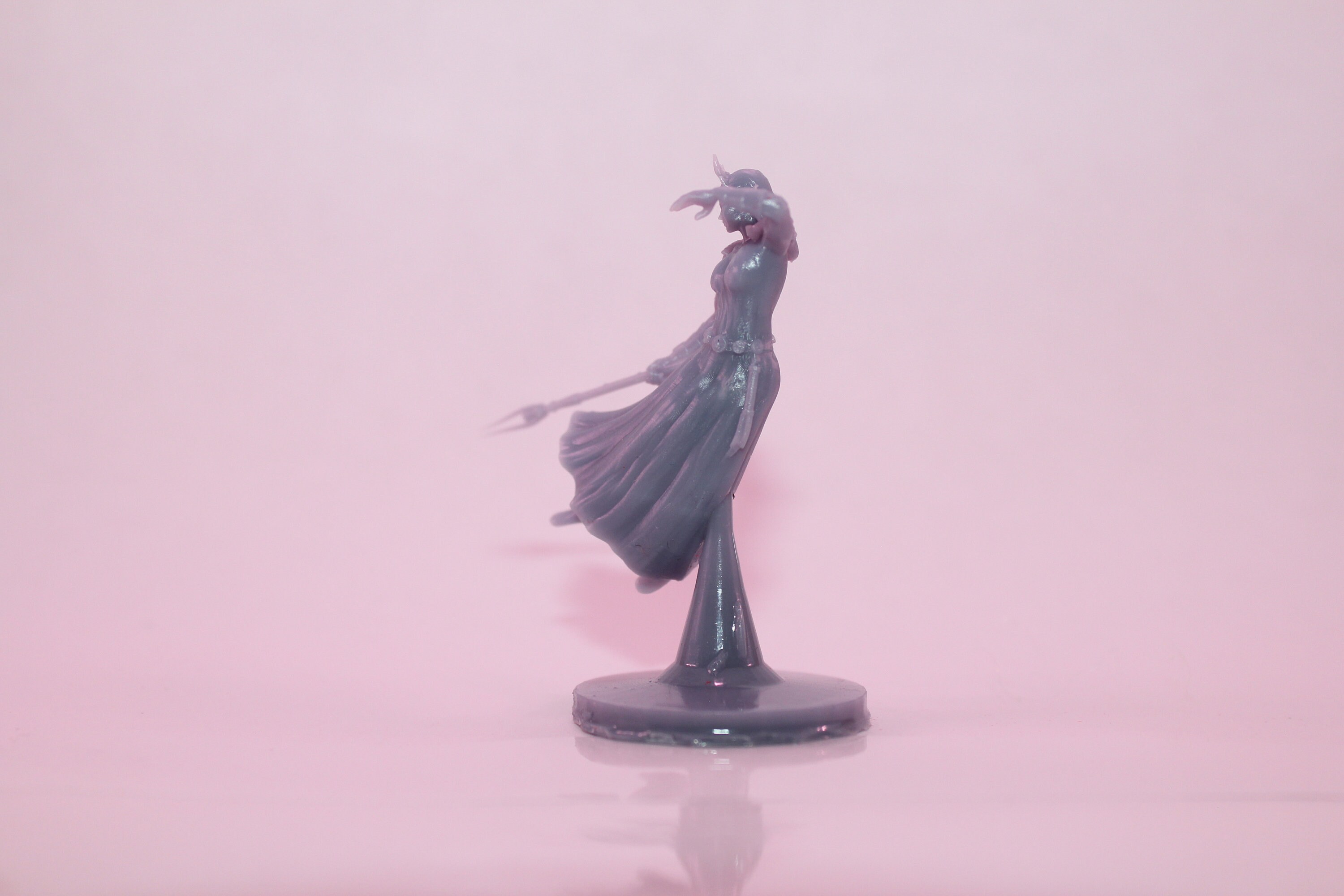 Floating Elf Sorcerer Miniature Dnd Miniature - Etsy