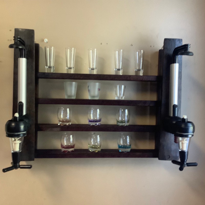 Shot Glass Display - Etsy