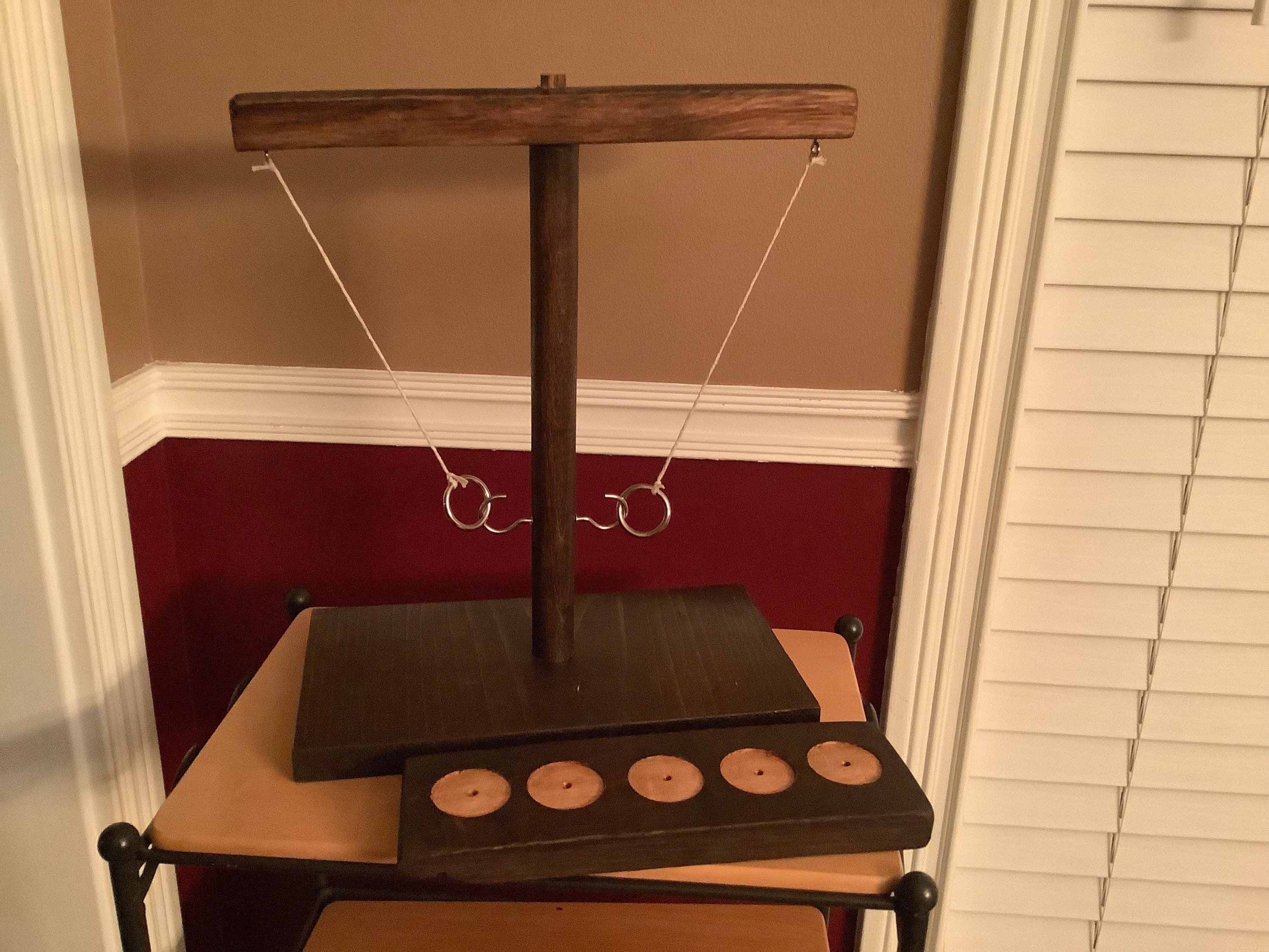 Bourbon Barrel Stave Tabletop Ring Toss Game - Etsy