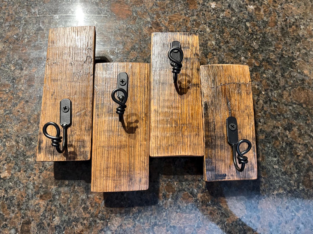 Bourbon Barrel Wooden Stave Key Ring Holder - Etsy