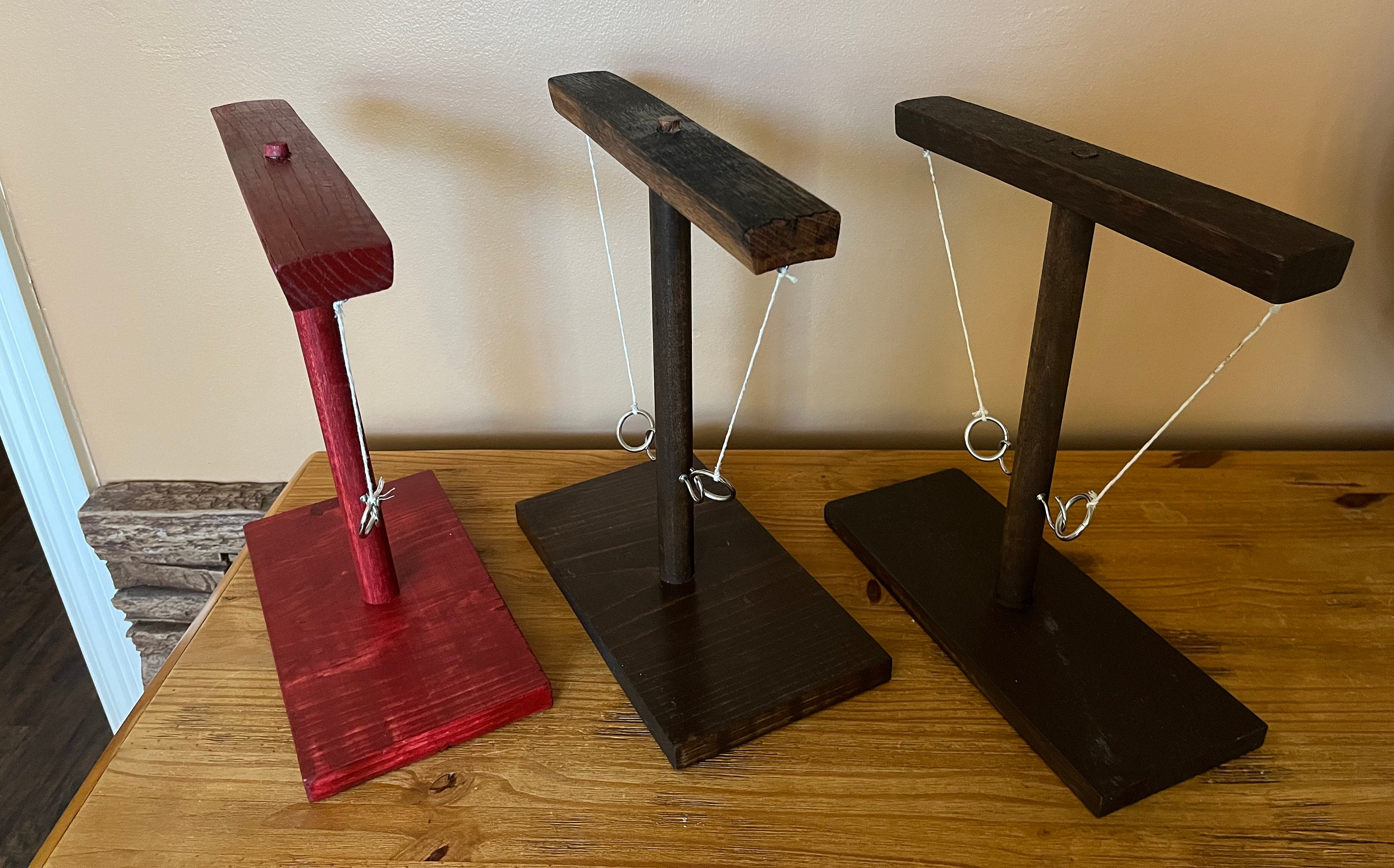 Bourbon Barrel Stave Tabletop Ring Toss Game - Etsy