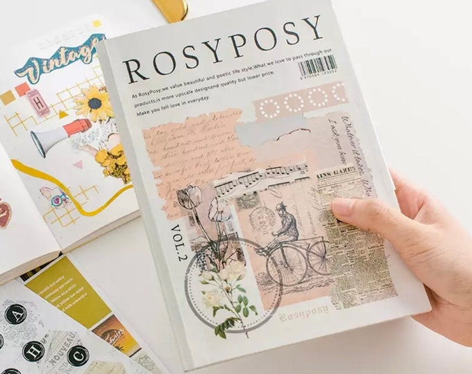 A5 Sticker Book - Sticker Pages - Journal Supplies - Aesthetic Stickers ...