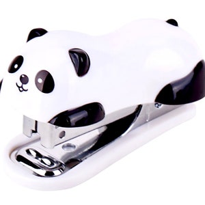Panda Mini Stapler Set - Kawaii Stationery - School Supplies - Teacher Supplies - Stationery ...