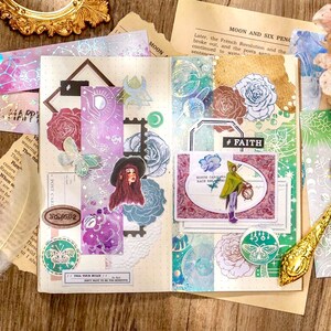 Holographic Sticker Book - Celestial Laser Stickers - 6 COLOUR & THEME ...