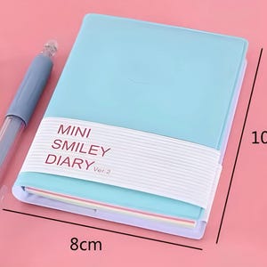 Mini Smiley Diary - Small Notebook - School Supplies - Office Supplies ...