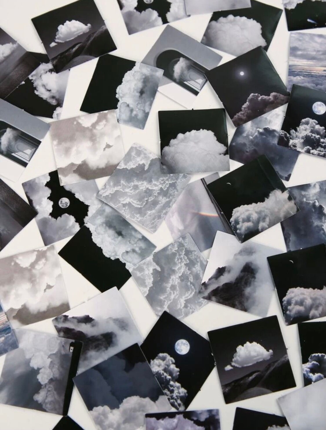 Cloud Stickers Landscape Sticker Set Aesthetic Stickers | Etsy