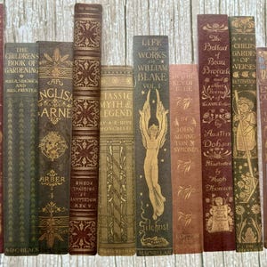 40 Book Spine Stickers - Scrapbook Supplies - Journal Stickers - Craft ...