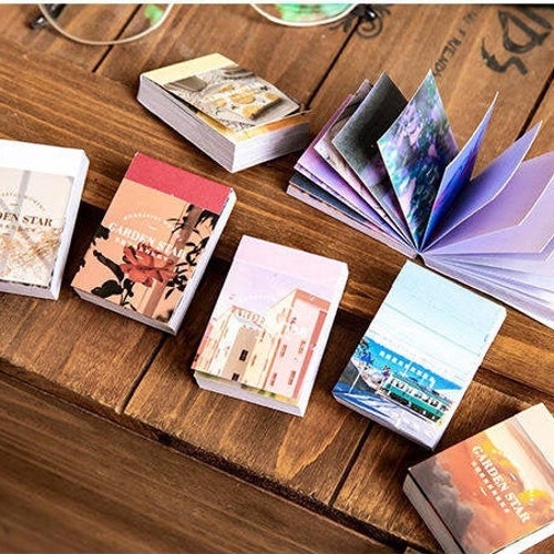 Landscape Sticker Book Journal Supplies Aesthetic Stickers - Etsy
