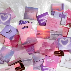 Cloud Sticker Set - Scrapbook Supplies - Scenery Stickers - Craft ...
