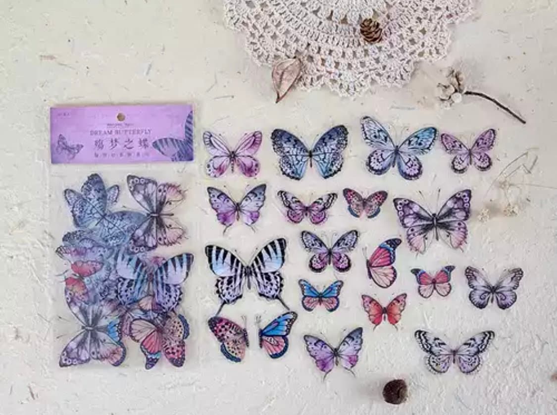 Craft supplies Scrapbooking resin mould inserts green butterflies ...