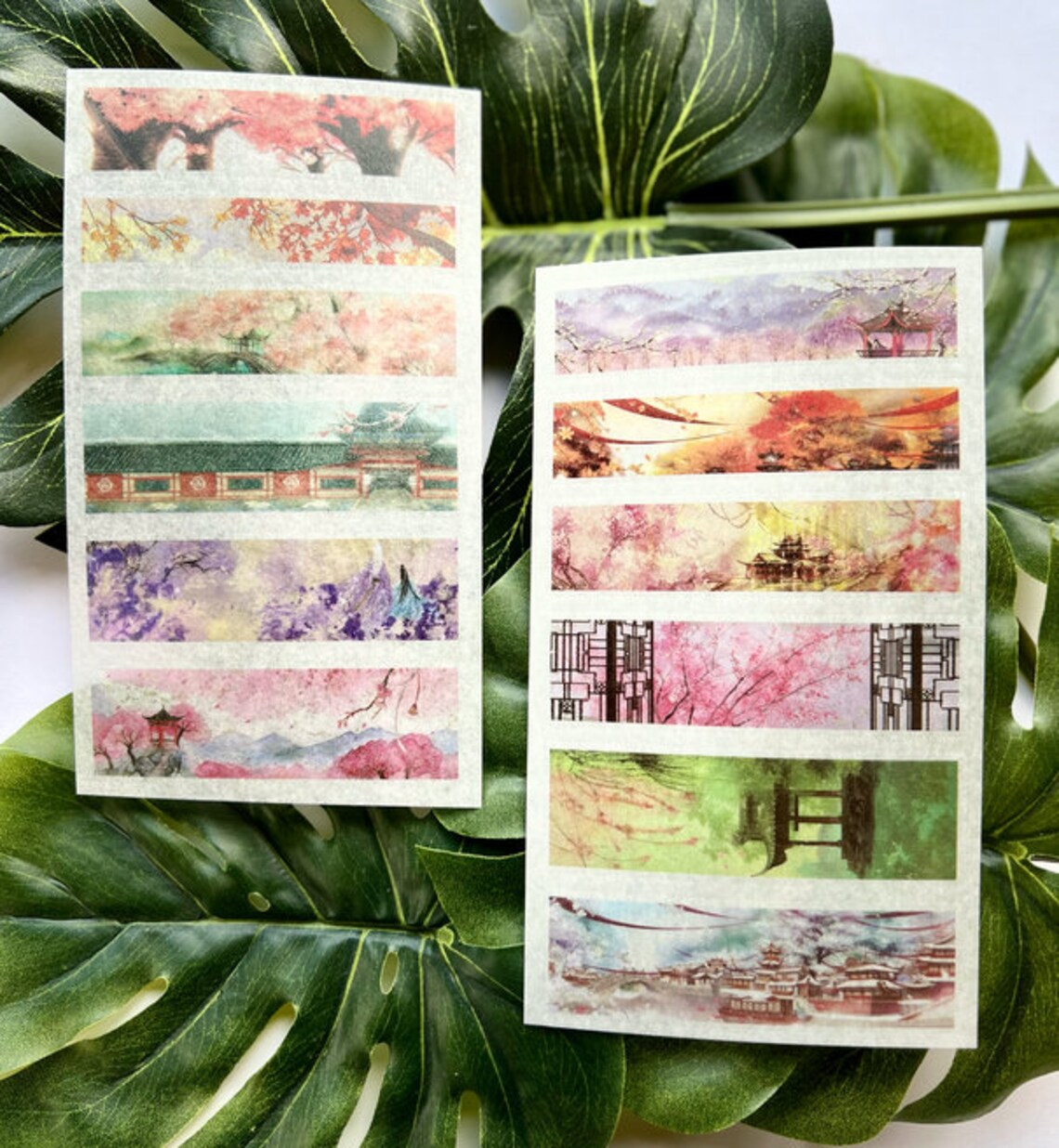 6 Sheets of Aesthetic Stickers - Journal Supplies - Floral Stickers ...