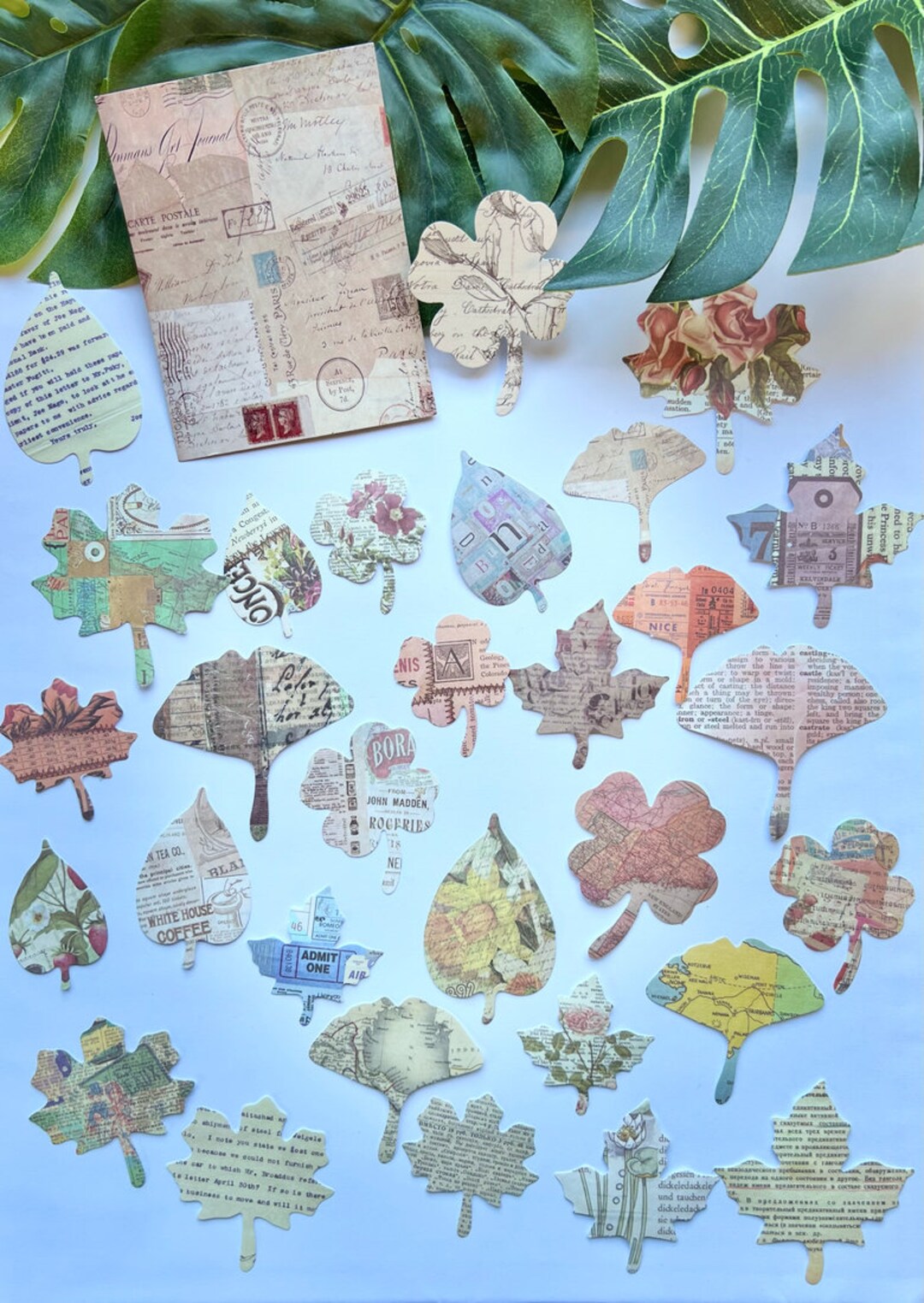 Shaped Sticker Set - 30 Multi Purpose Stickers - Four Different Styles ...