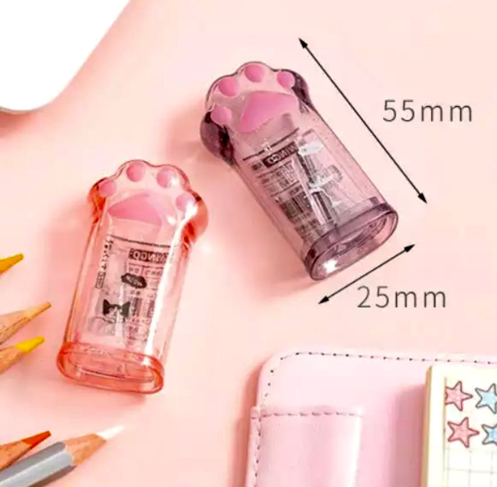 Cat Paw Pencil Sharpener - Kawaii Stationery - Back to School - Kids ...
