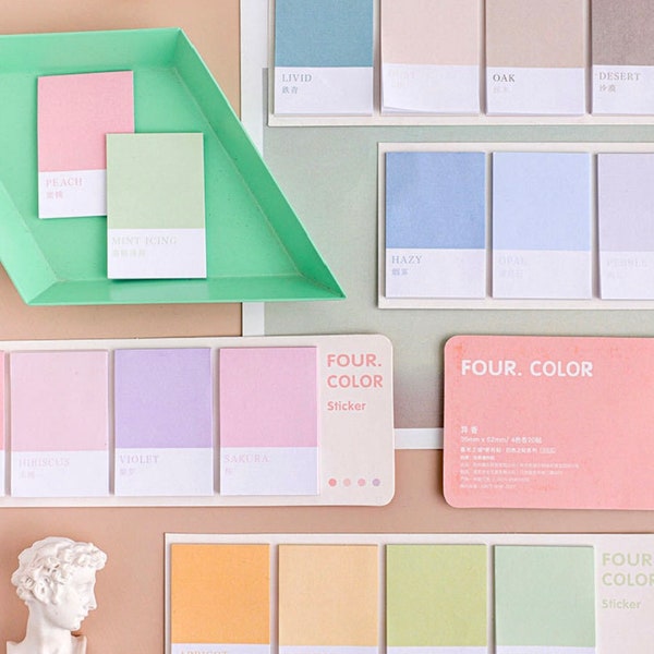 Aesthetic Sticky Notes - Etsy
