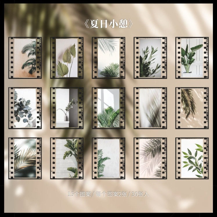 Photo Negative Stickers 8 Colour Choices Scrapbook - Etsy UK