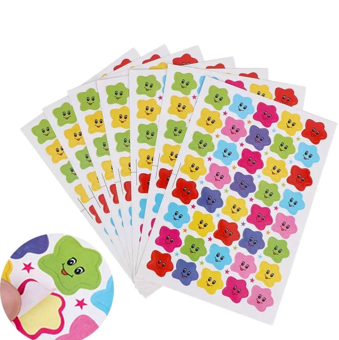 120 Party Stickers Reward Stickers Happy Sticker Sheets - Etsy UK