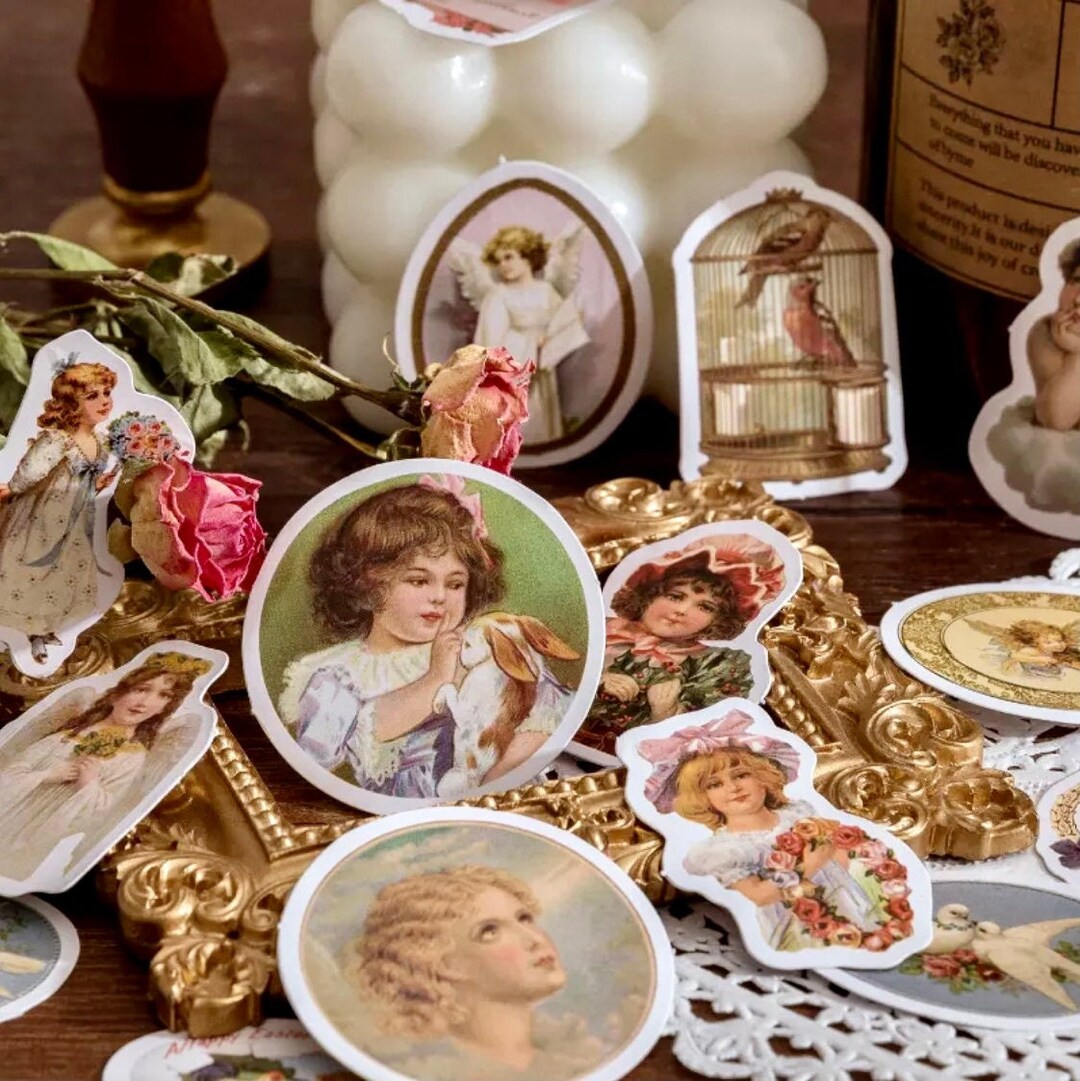 Angel Stickers - Cherub Sticker Set - Fairytale Stickers - Scrapbook ...
