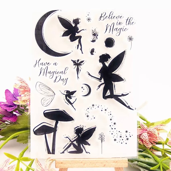 Fairy Stamps - Etsy