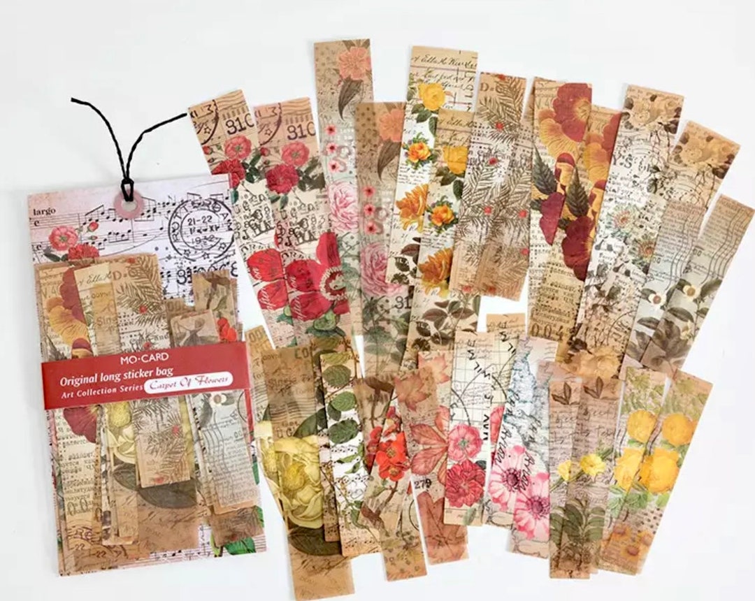 Aesthetic Themed Stickers EIGHT DIFFERENT THEMES Scrapbook Supplies ...