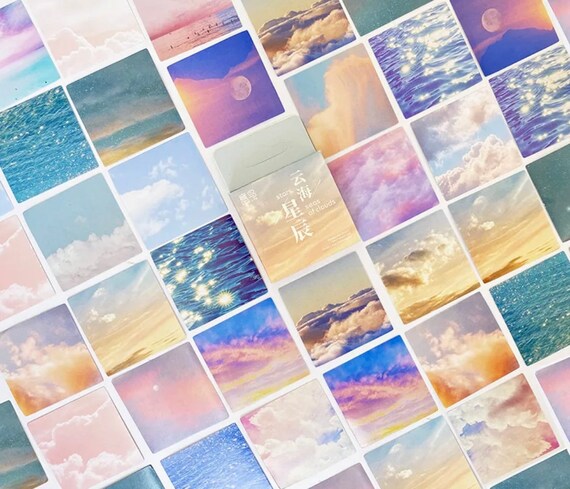 Aesthetic Sticker Set Scenery Stickers Journal Supplies - Etsy UK