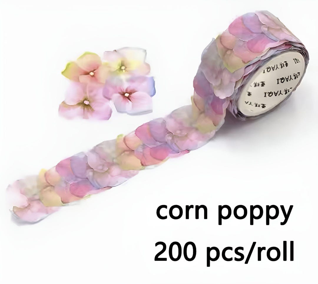 200 Petal Stickers - Card Making - Scrapbooking - Crafting Stickers ...