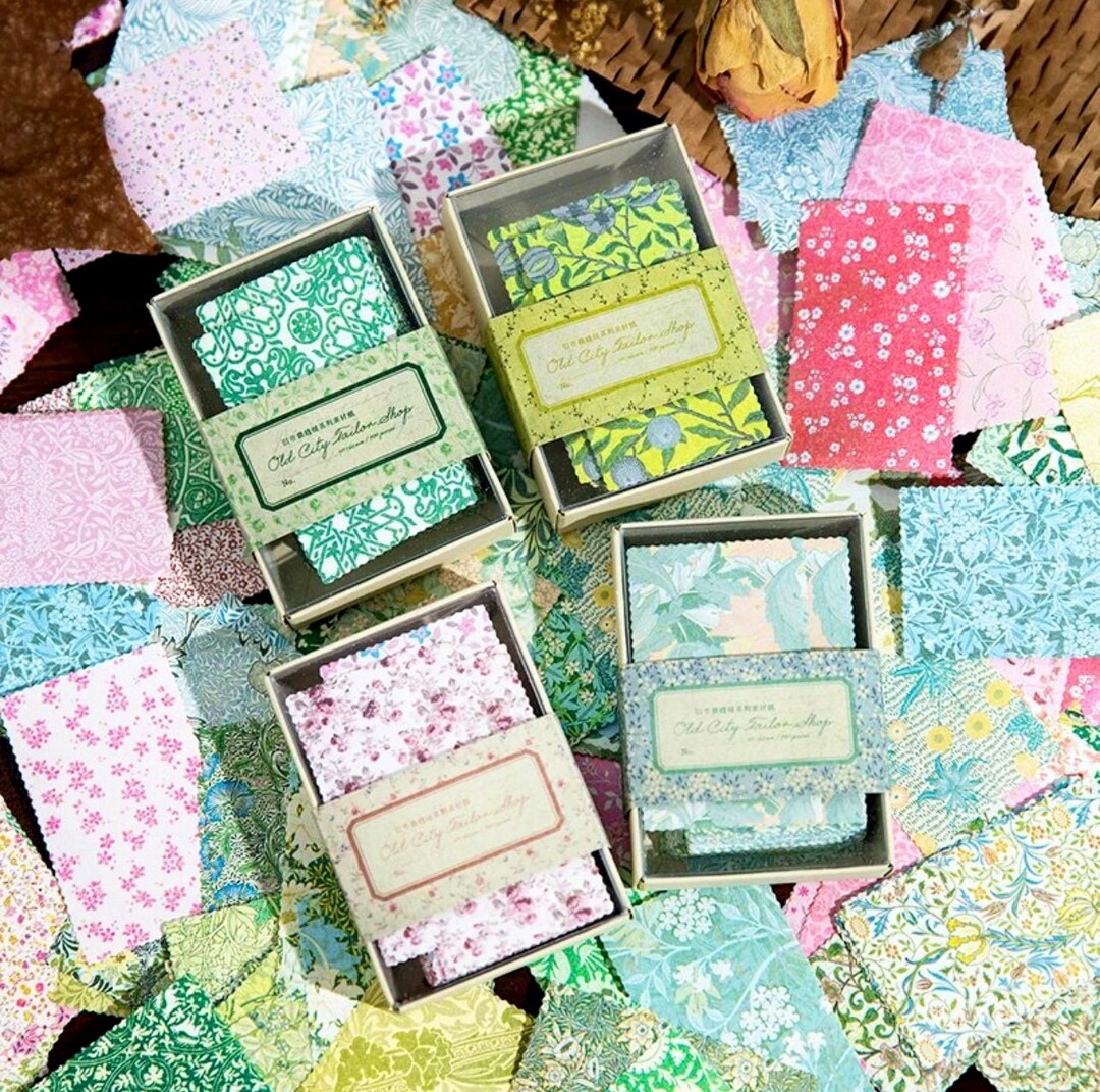 Scrapbook Decorative Paper - FOUR COLOUR CHOICES - Scrapbook Supplies ...