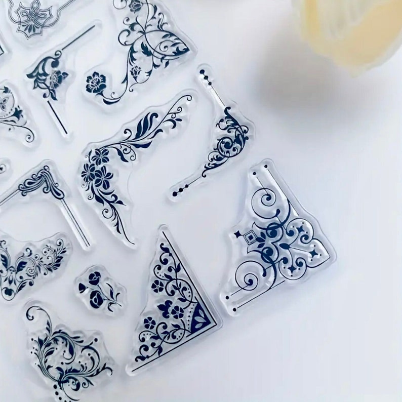 Decorative Corner Stamps - Framing Stamps - Card Making Supplies ...