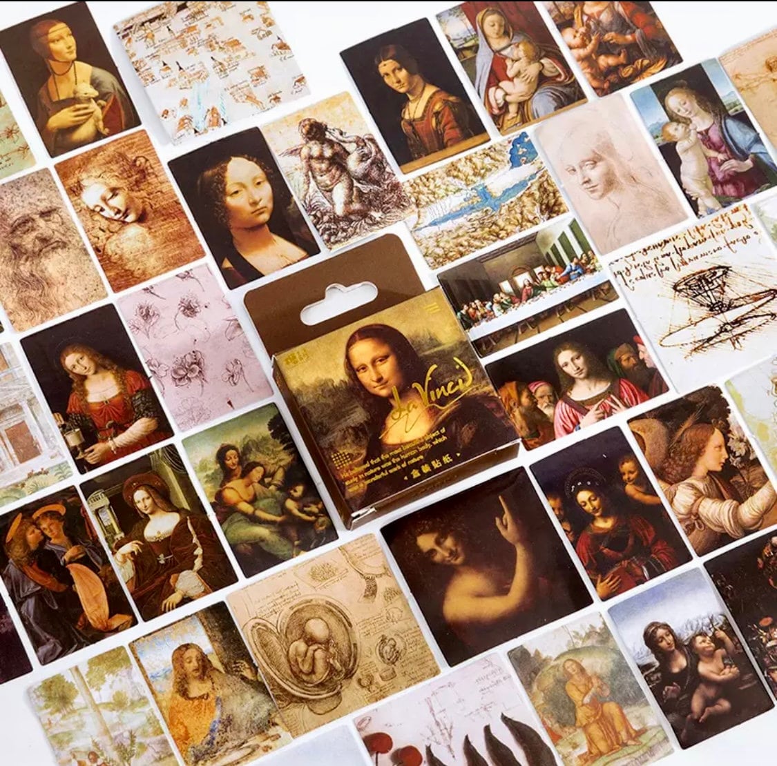 Famous Painting Stickers Scrapbook Stickers Creative - Etsy UK