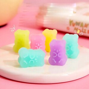Gummy Bear Erasers 5 Kawaii Rubbers School Supplies Cute - Etsy