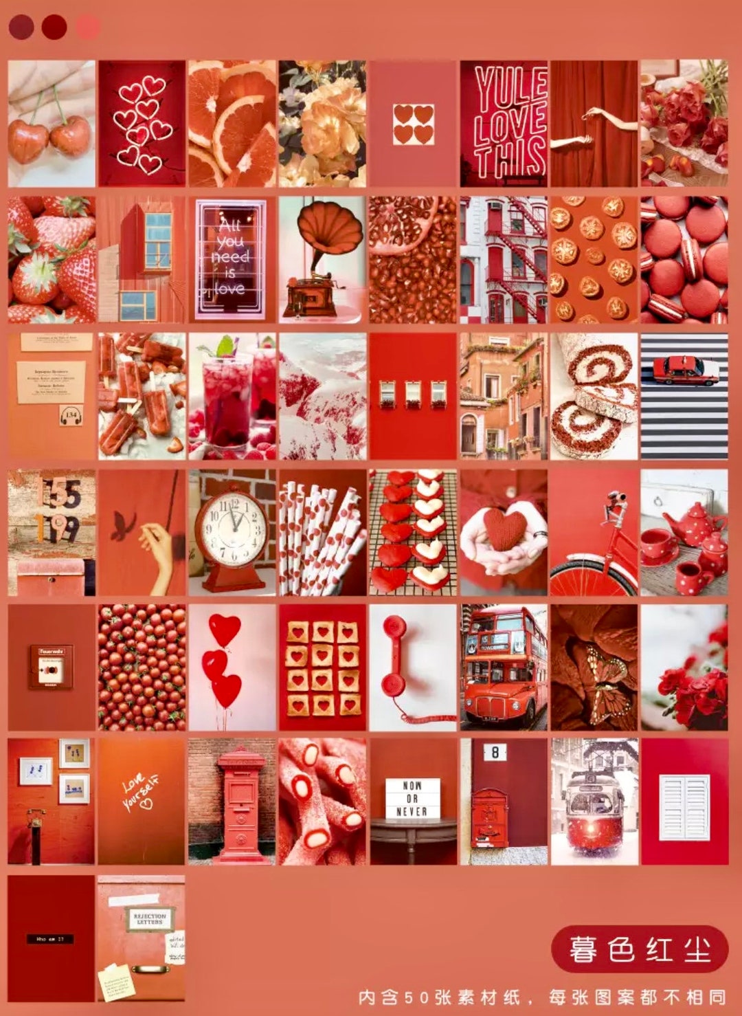 Aesthetic Sticker Book - 6 Different Colours - Creative Journalling ...