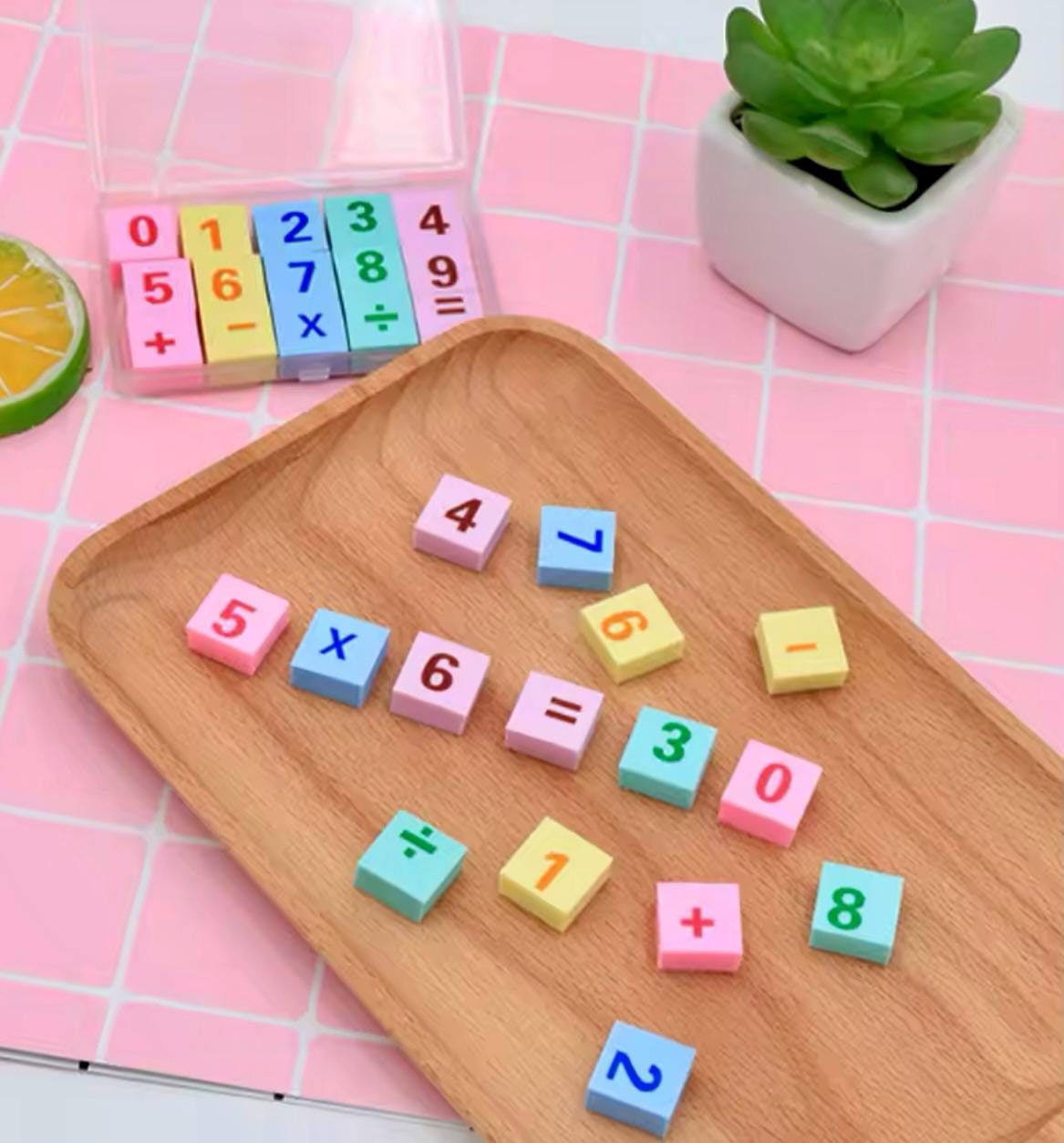 15 Maths Rubbers - School Supplies - Office Supplies - Craft Supplies ...