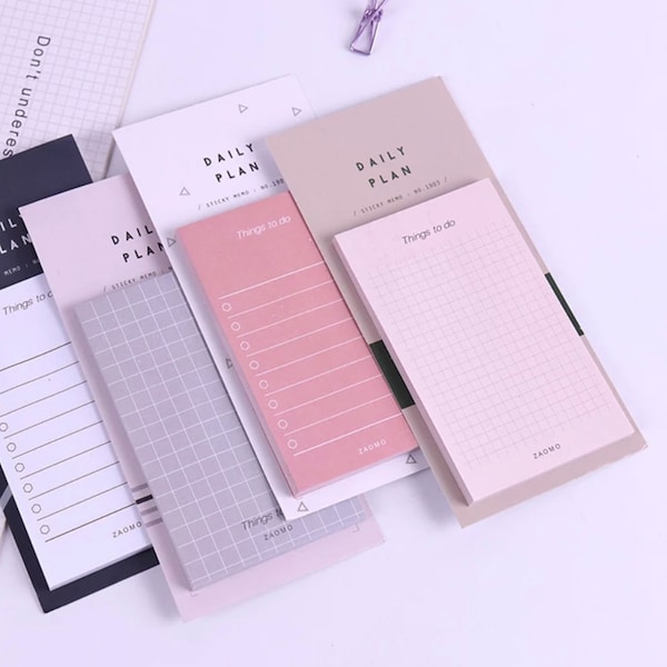 Memo Pad - Etsy