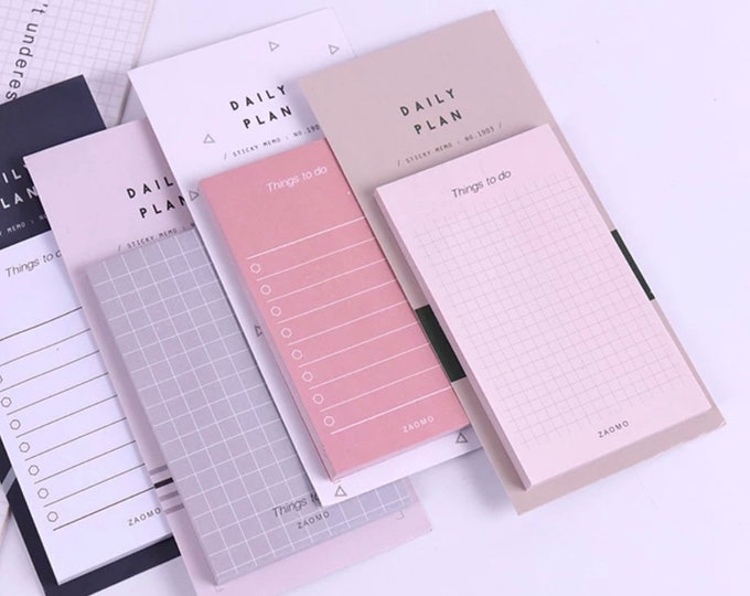 Daily Memo Pad - Daily Planner - Desk Supplies - Teacher Supplies - to ...