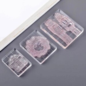 Stamp Holder Set - Three Craft Stamp Blocks - Scrapbook Supplies ...