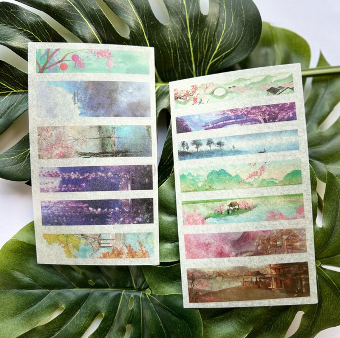 6 Sheets of Aesthetic Stickers - Journal Supplies - Floral Stickers ...